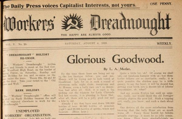 The Workers' Dreadnought (Vol. 10 No. 20 - 4 August 1923) | libcom.org